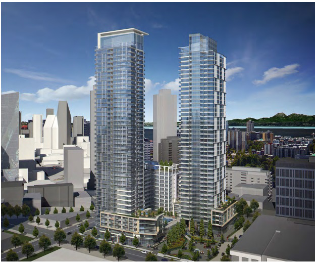 Photos: Proposed dual 41-story towers on Denny Way