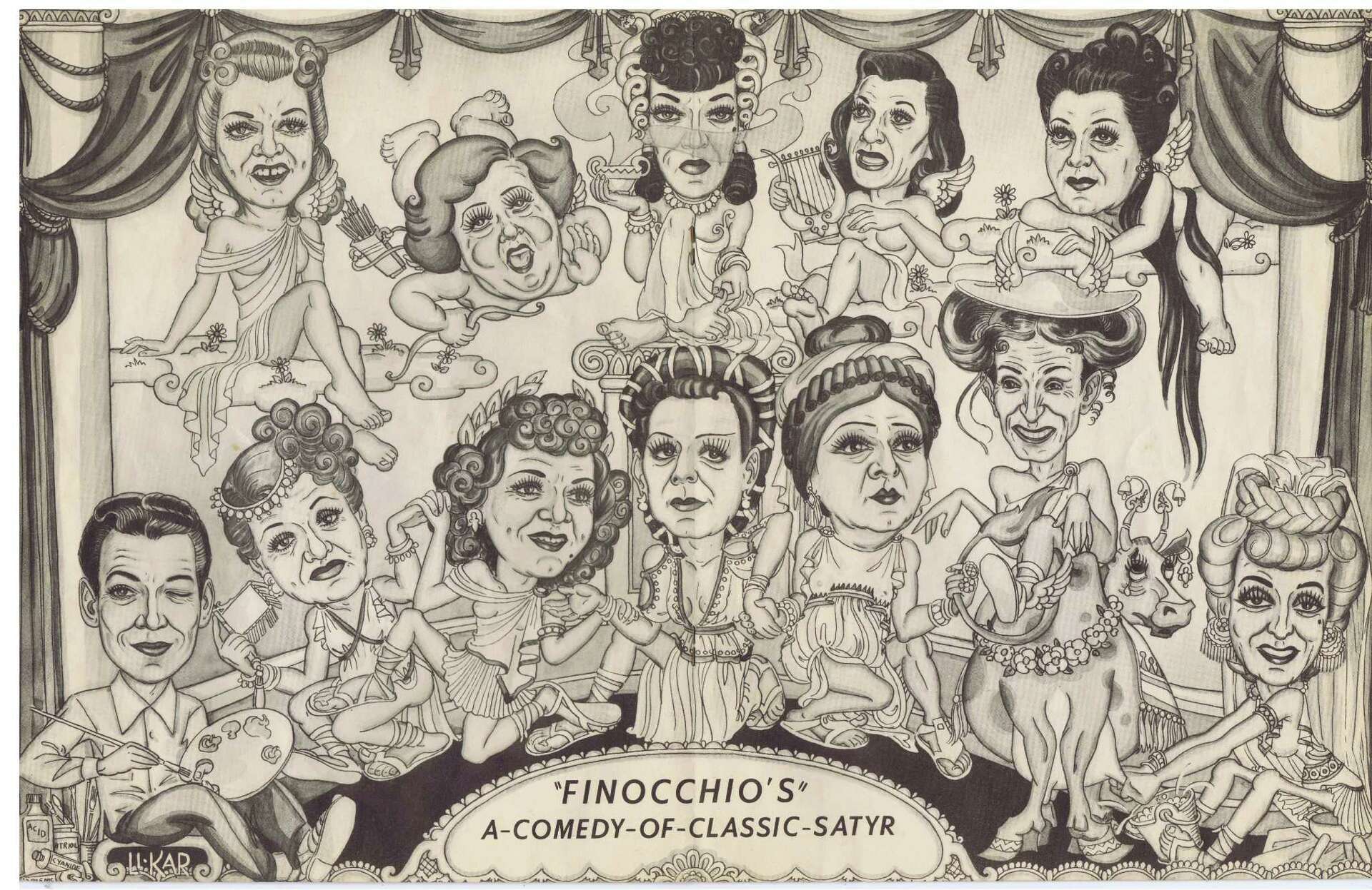 Finocchio's nightclub brochure reveals era when SF was more easily shocked
