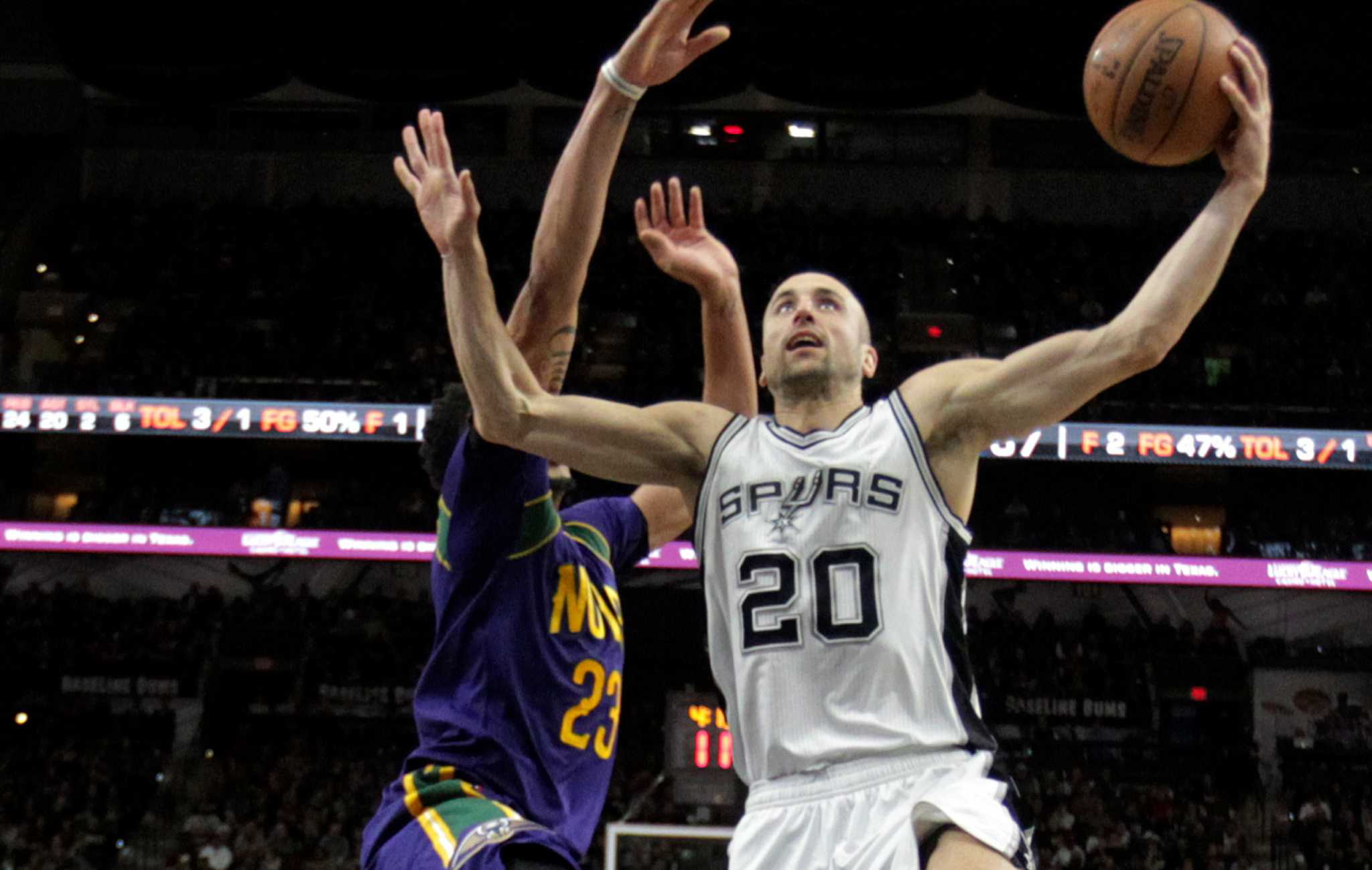 By the numbers: How Ginobili's absence has affected Spurs