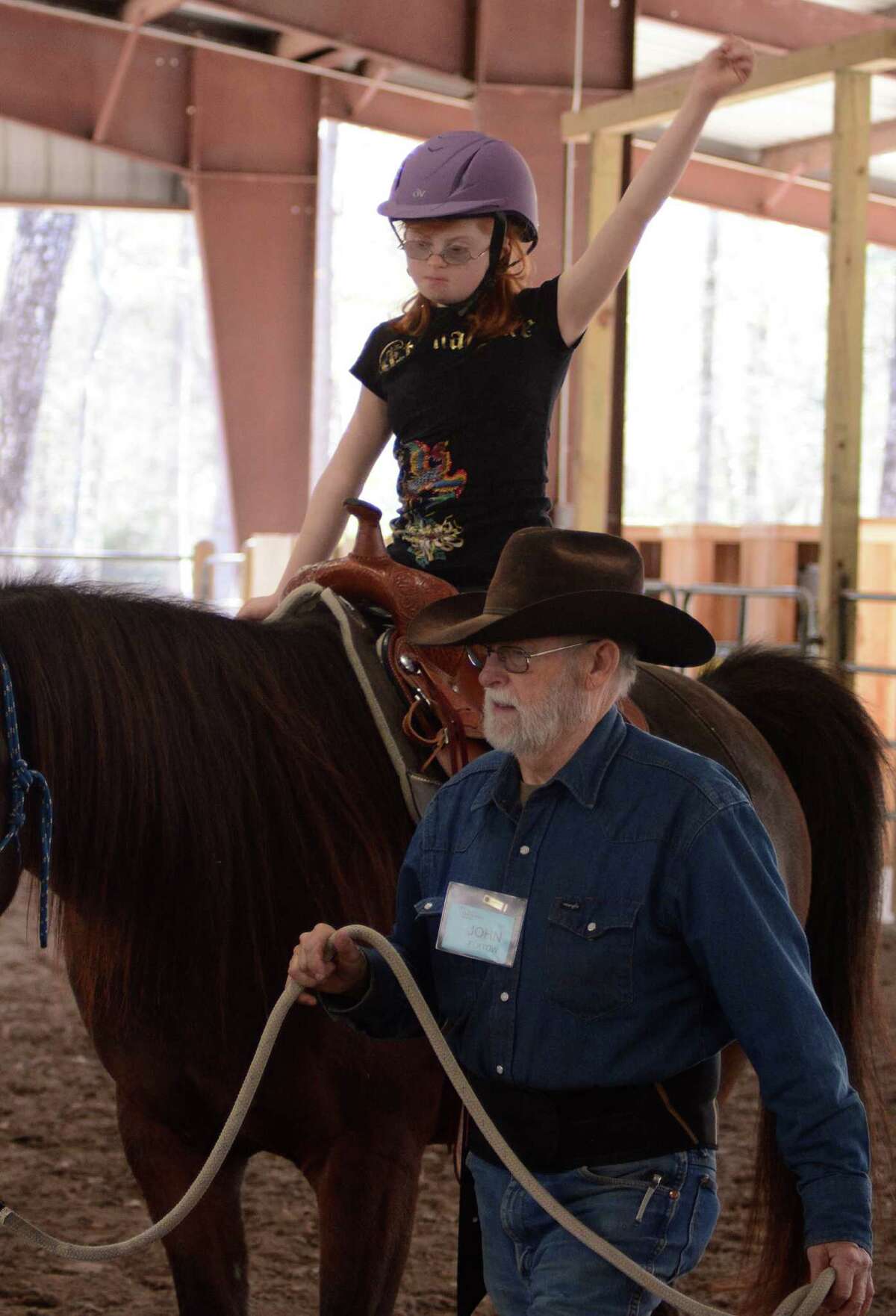 Woodlands horse therapy ranch inspires hope