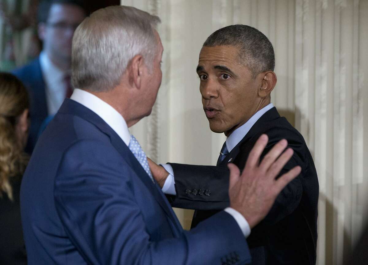 Golden State Warriors meet President Obama at the White House
