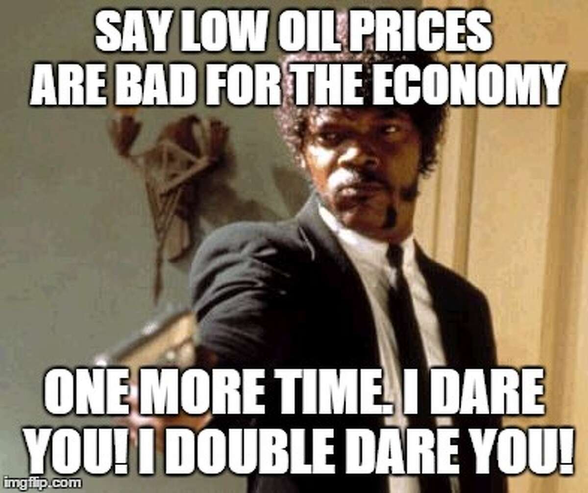 Oil memes try to ease some public anxiety over falling petroleum prices
