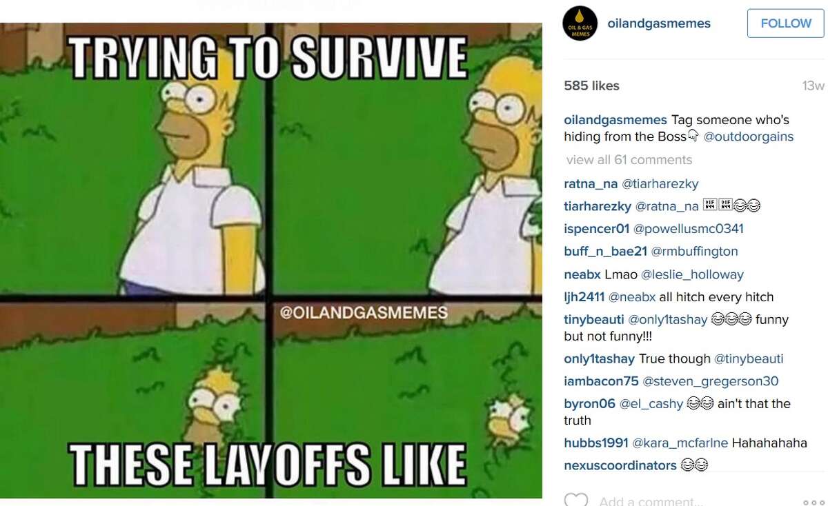 Oil crash memes bring humor to petroleum's plunge