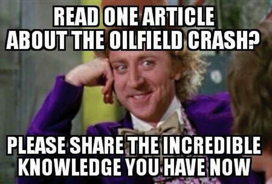 Oil crash memes bring humor to petroleum's plunge - Houston Chronicle