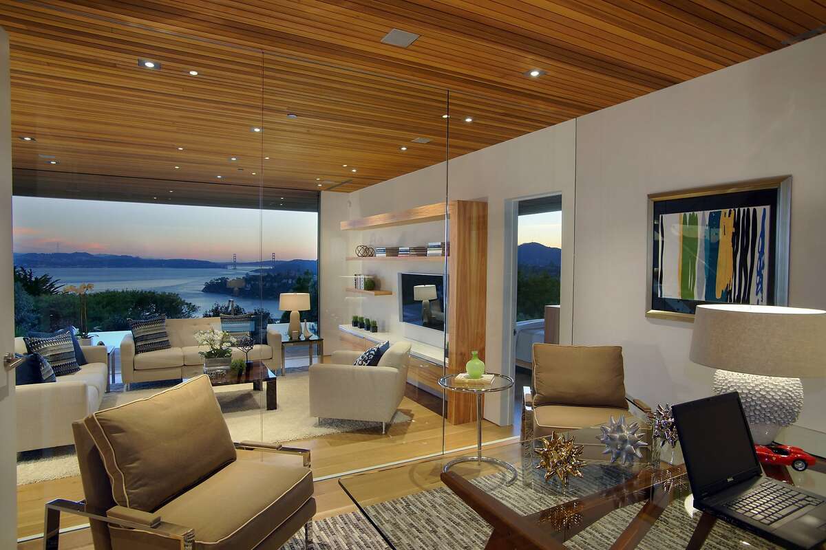 Retractable Glass Walls Create Exemplary Indooroutdoor Living In Tiburon