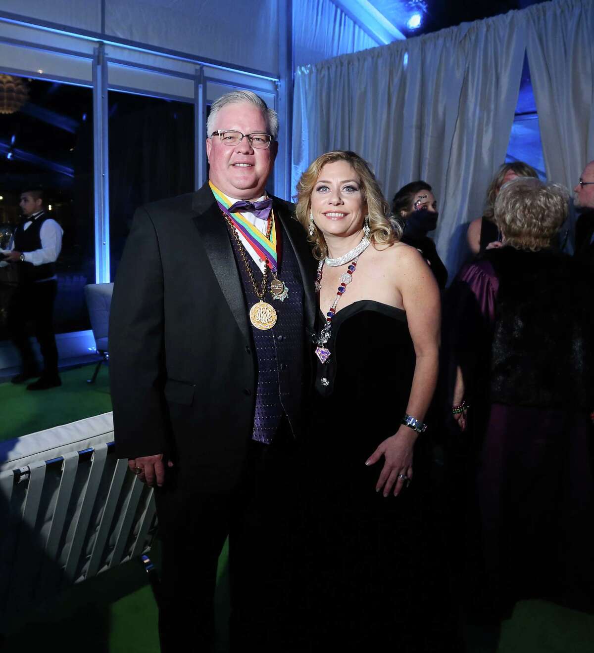 Mardi Gras bash channels Gotham City in Galveston