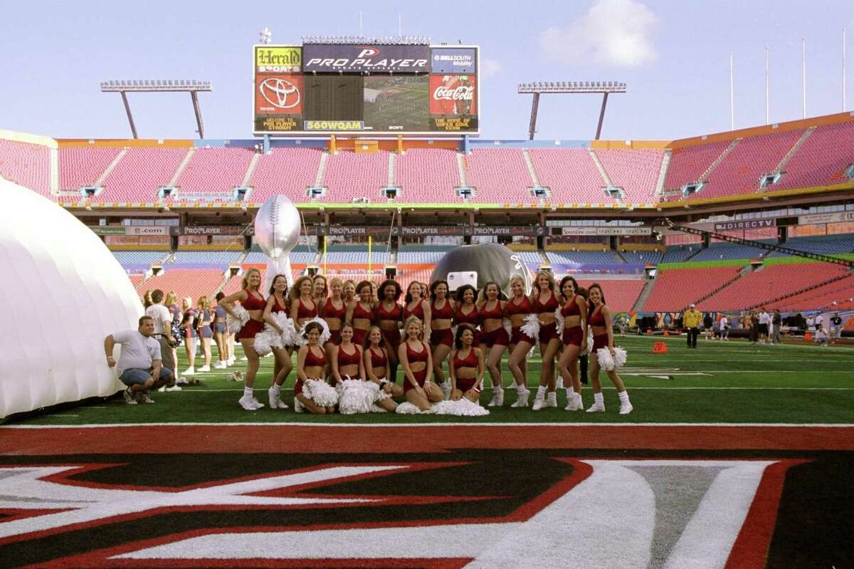 Photos: Super Bowl cheerleaders over the years