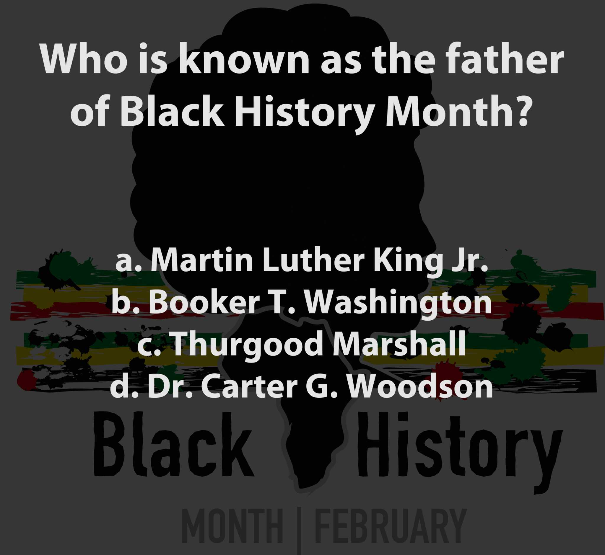 Do you know your black history? Take our quiz.