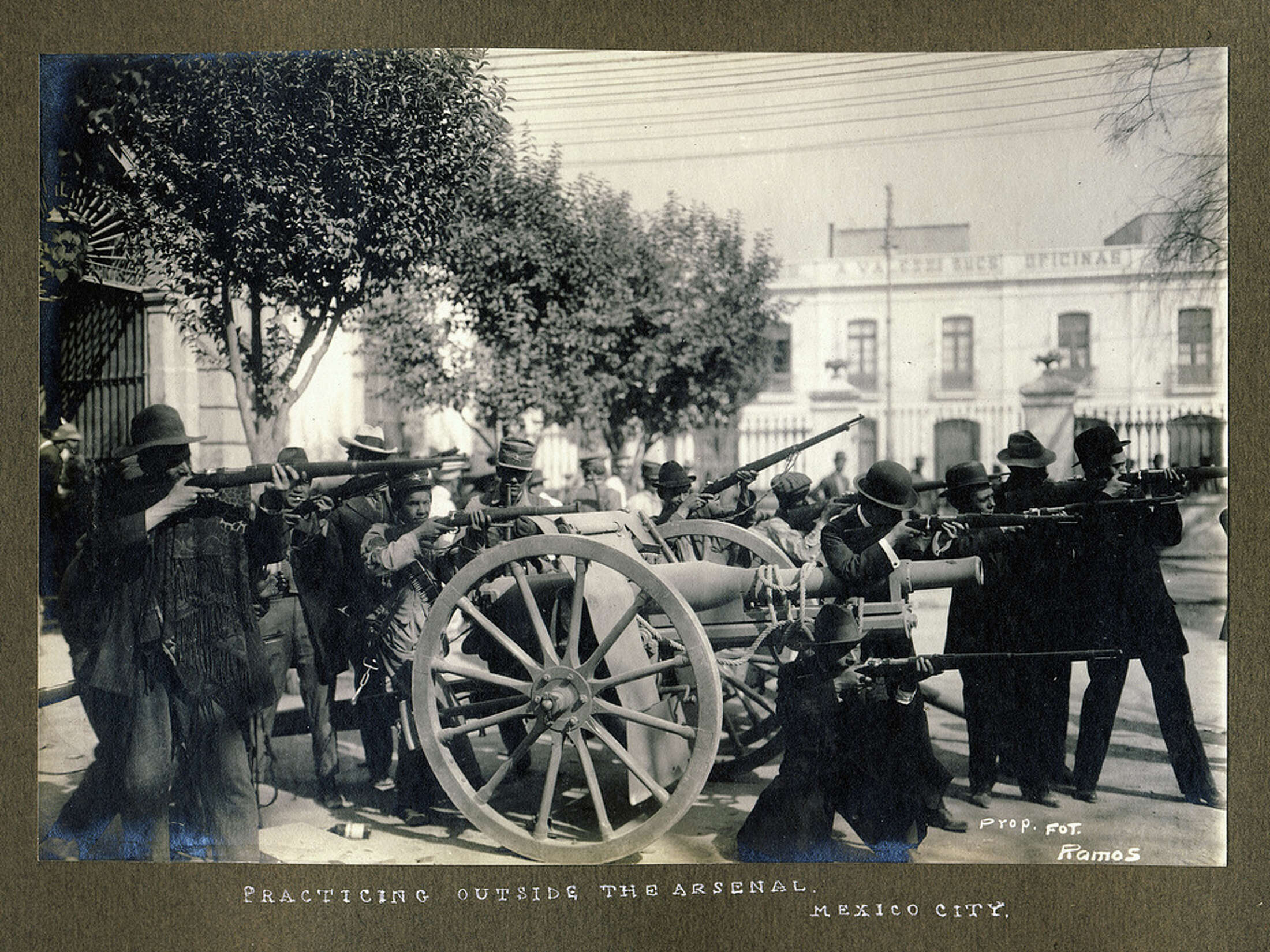 Photographs from the 1900s depict bloodshed on the Texas border during ...