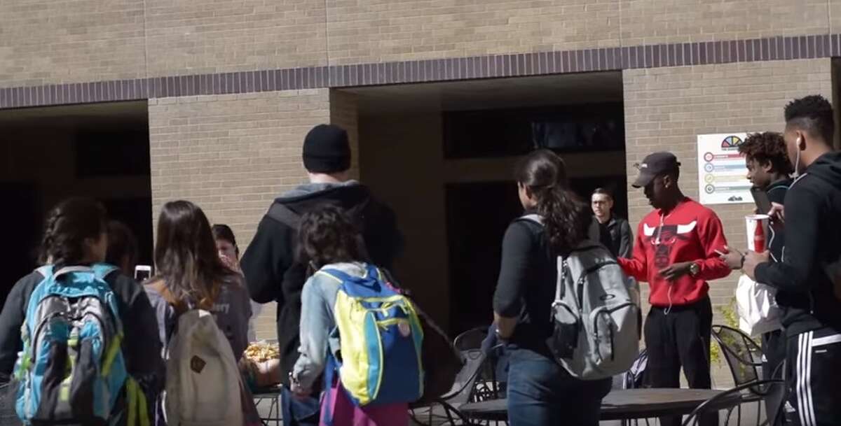 Video: Texas State University students react to nearly naked Chick-Fil ...