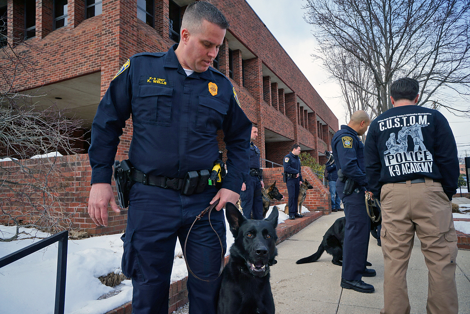 K-9s, police handlers saluted at ‘graduation’
