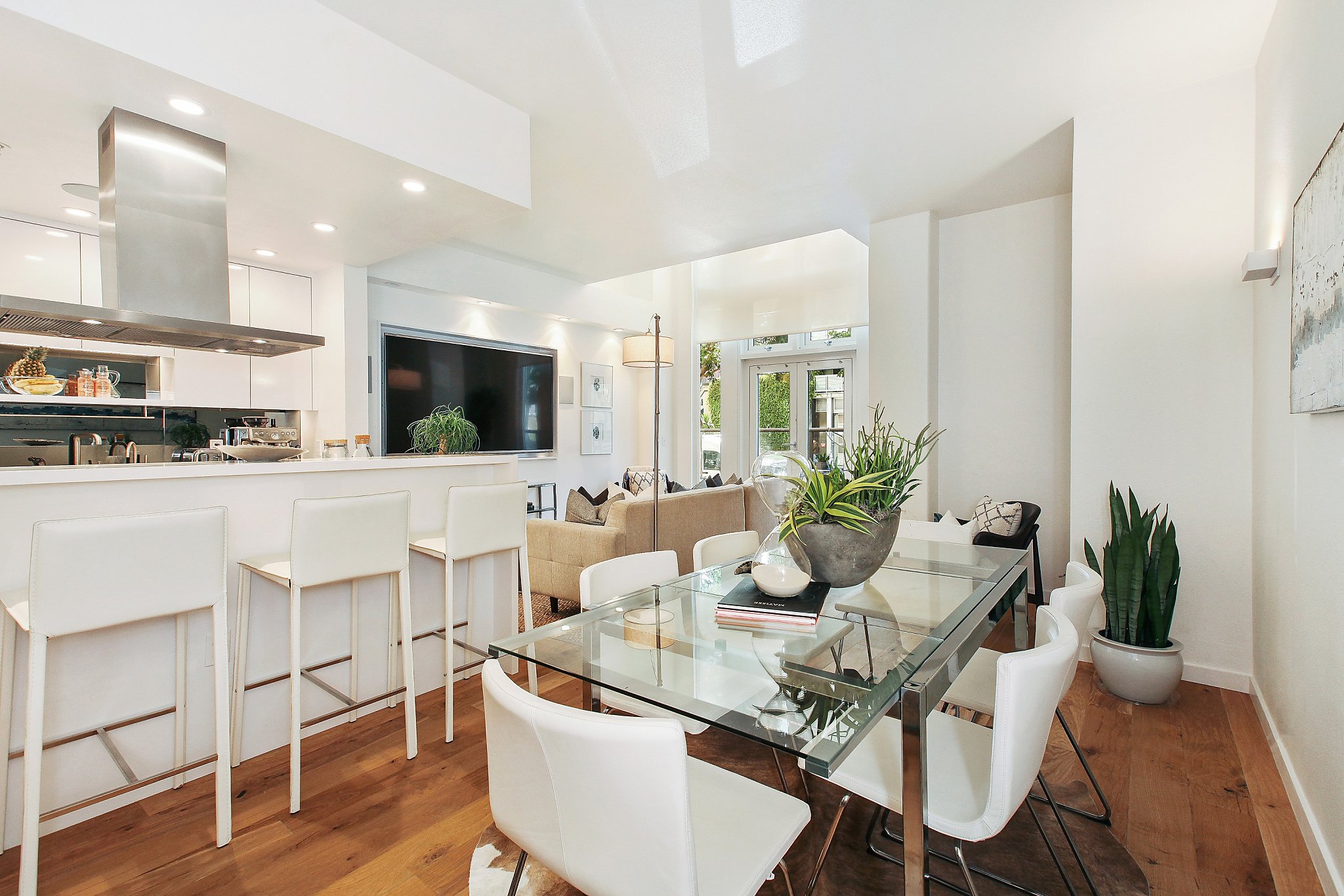 Stylish two-level condo in South Beach open Sunday