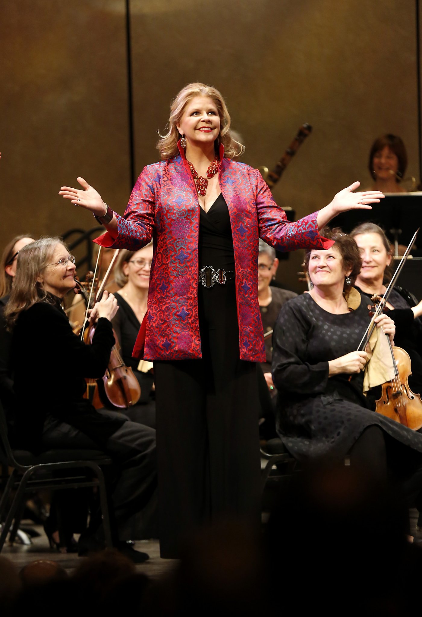 Graham helps to celebrate McGegan in song