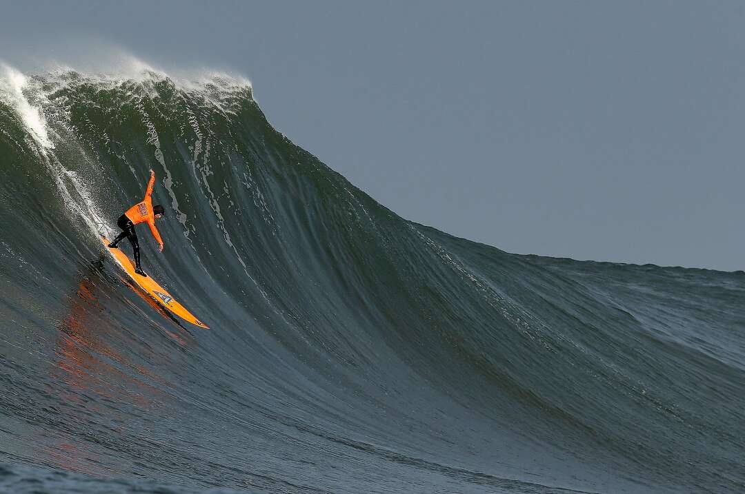 Video: The waves were epic at Mavericks on Monday
