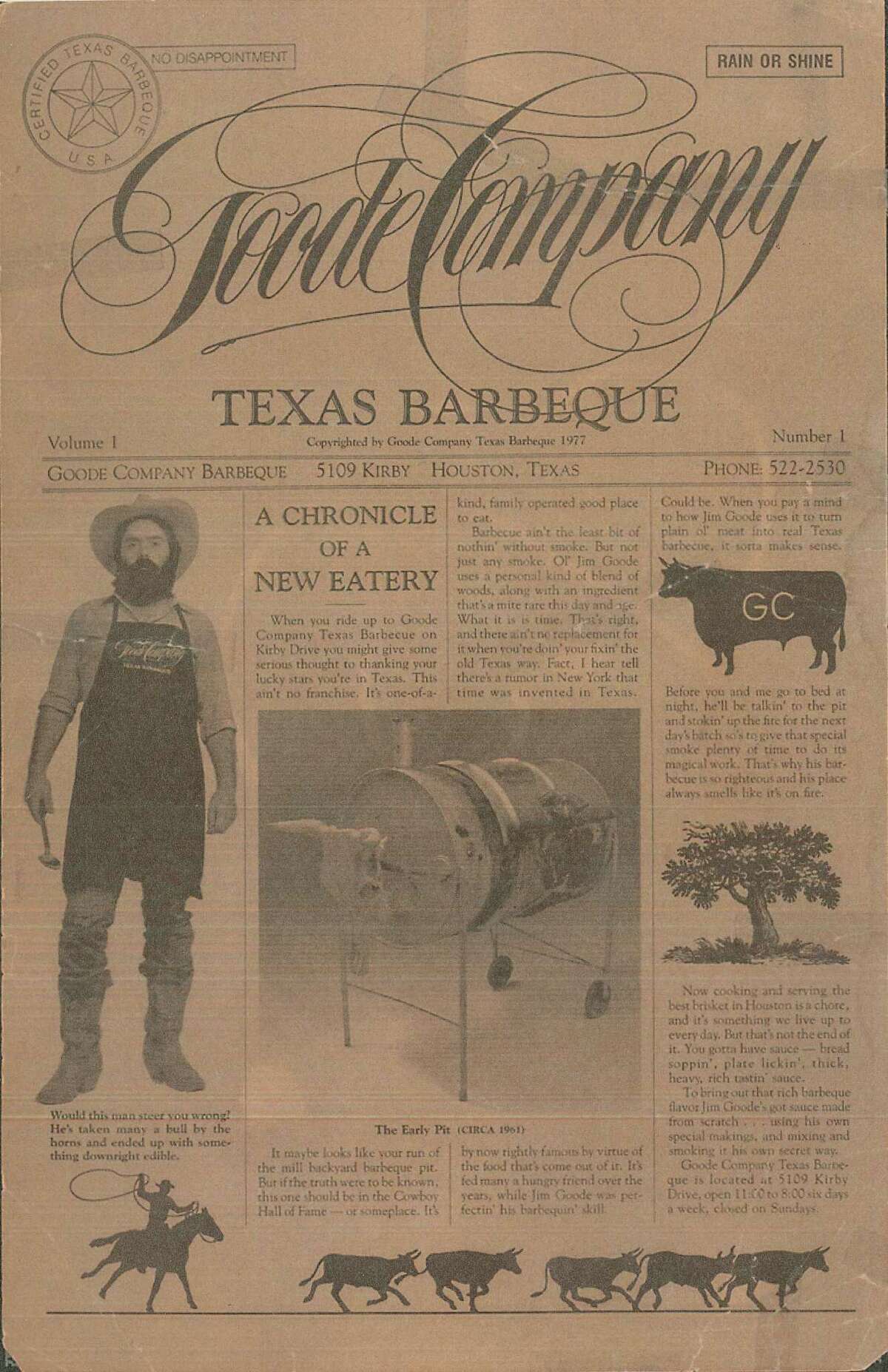 Jim Goode: Remembering a towering figure of Houston's food scene