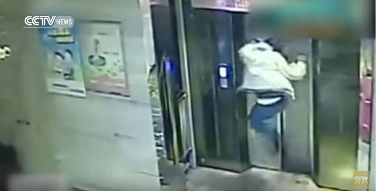Man picks fight with elevator shaft, loses