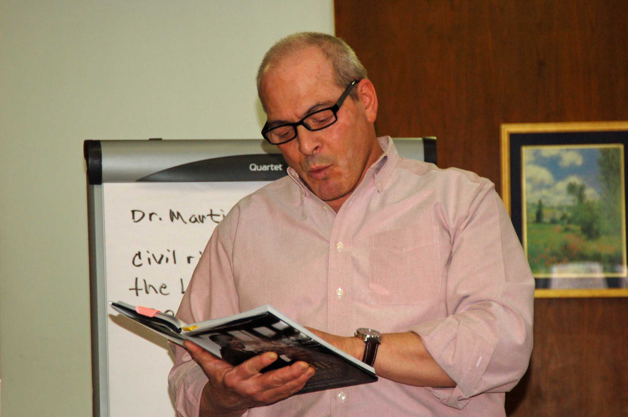 Historian analyzes King speech for Greenwich seniors