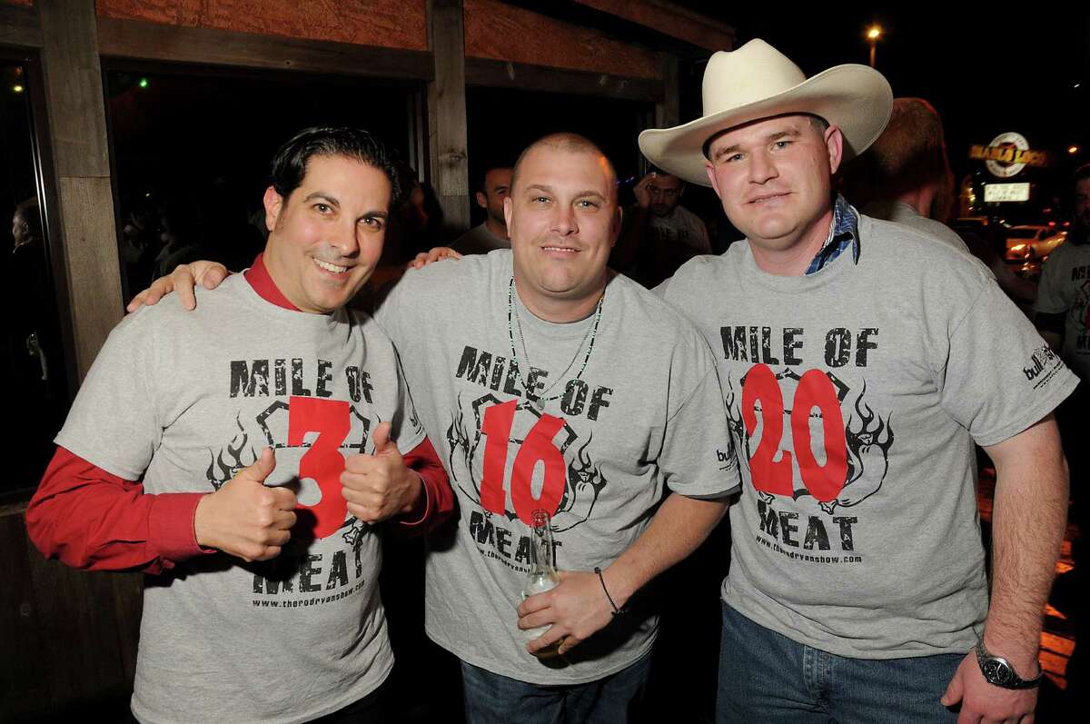 Houston radio station 94.5 The Buzz hosts its "Mile of Meat" event