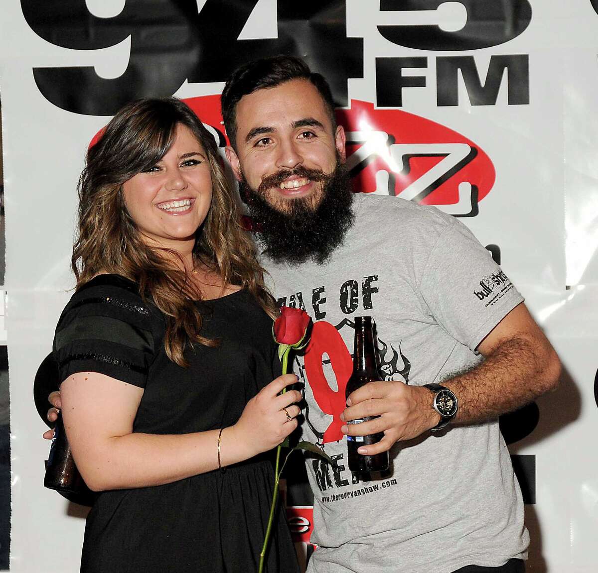 Houston radio station 94.5 The Buzz hosts its "Mile of Meat" event