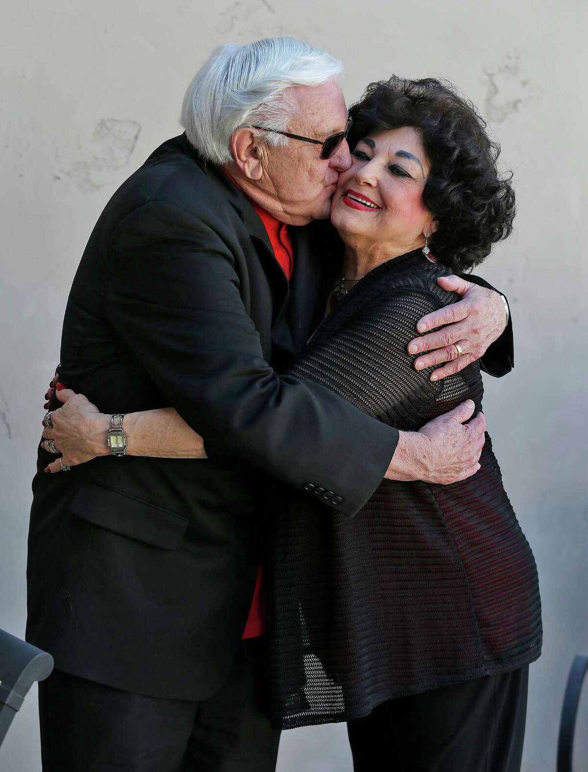 Three couples celebrate second romances