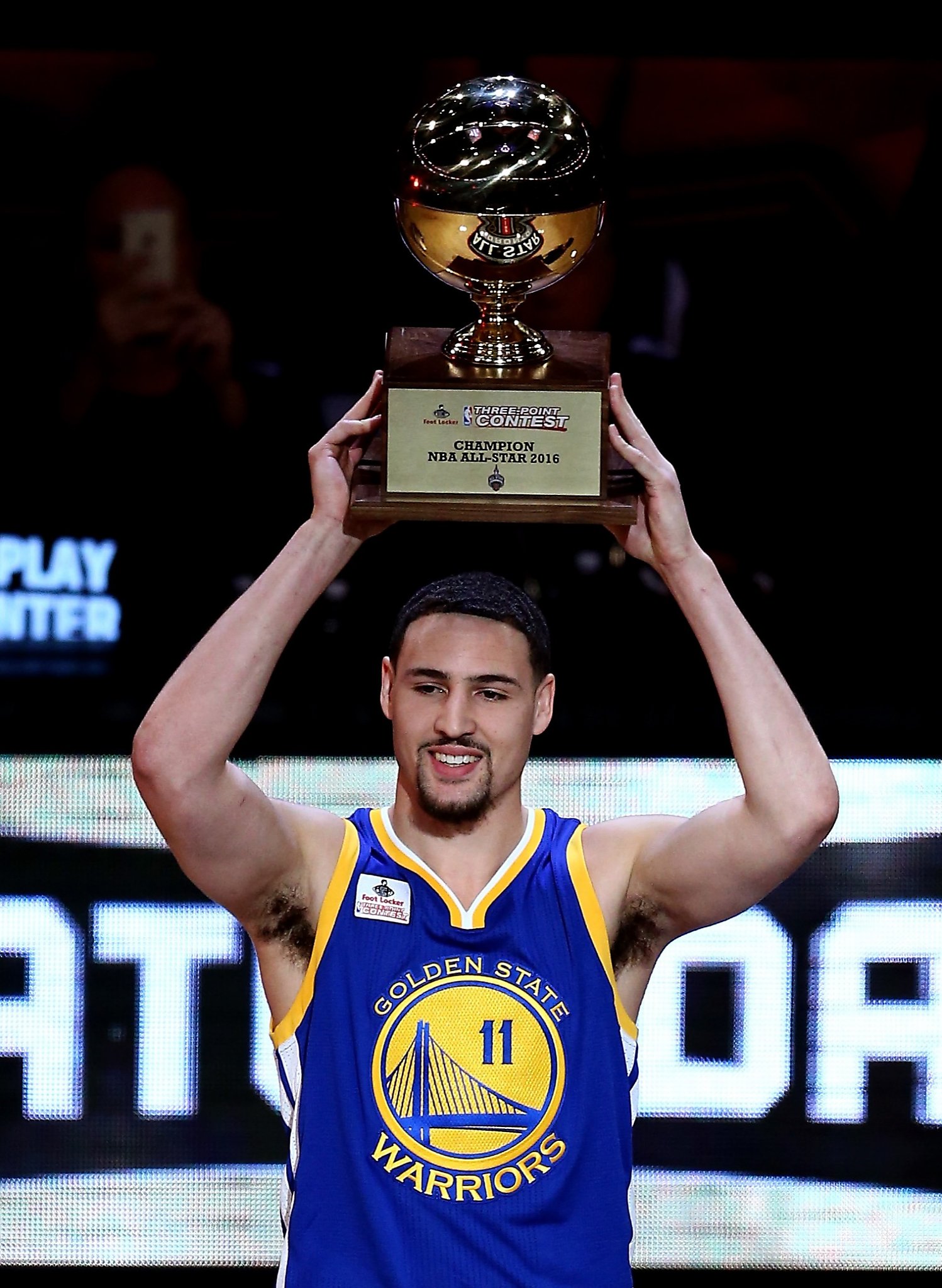 Thompson dethrones Curry as 3-point king