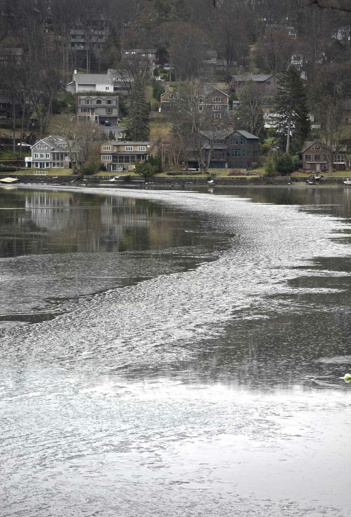 Climate change warming area lakes