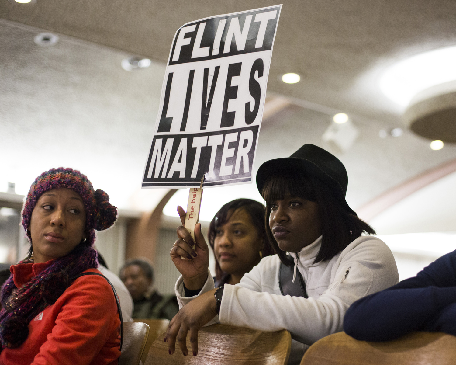 Heading off to Flint, with water