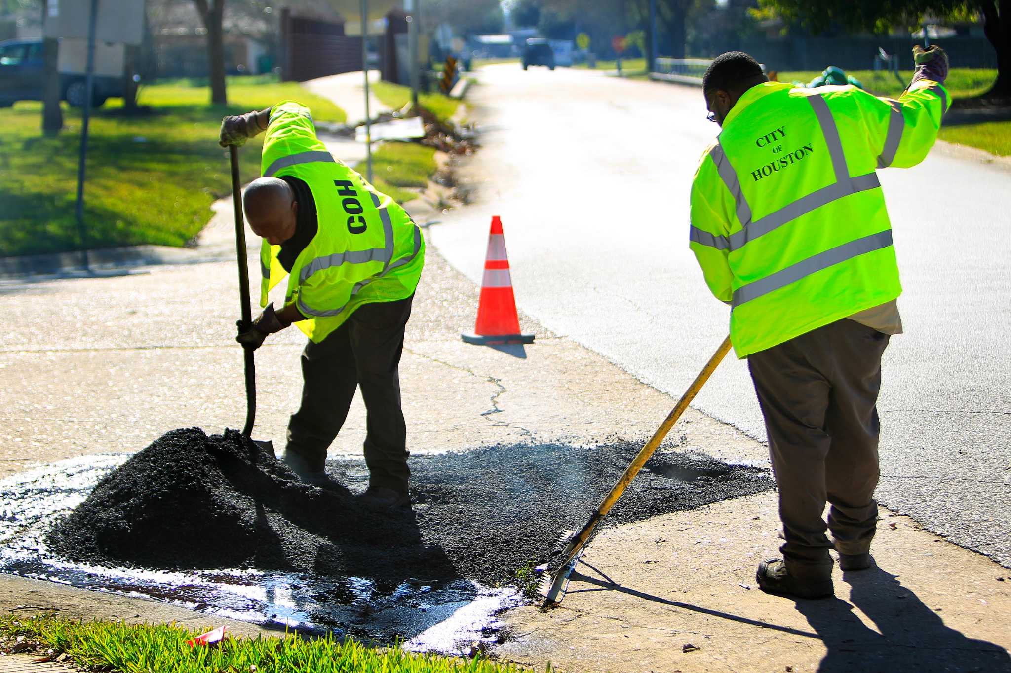 Pothole repairs a temporary, albeit popular, fix