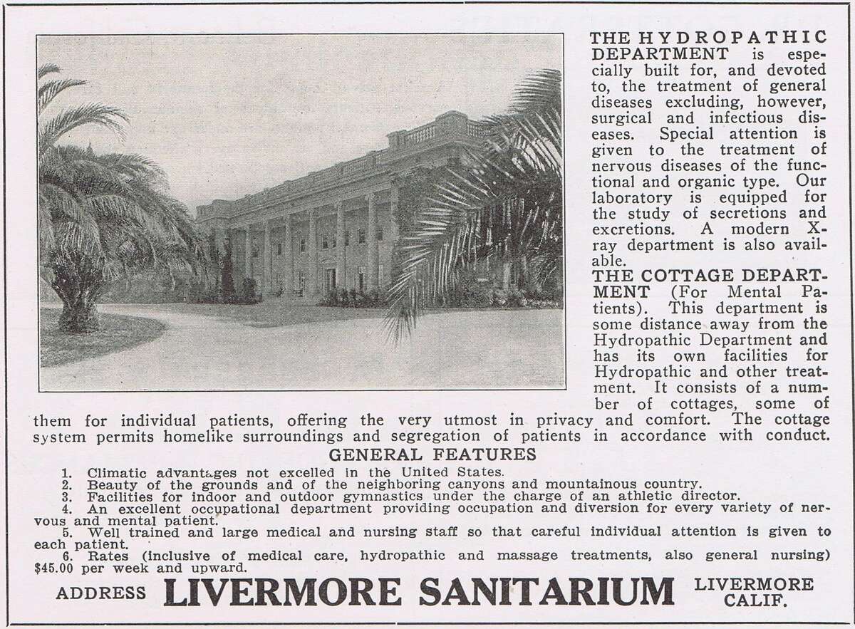 Historic asylums and sanitariums of Northern California