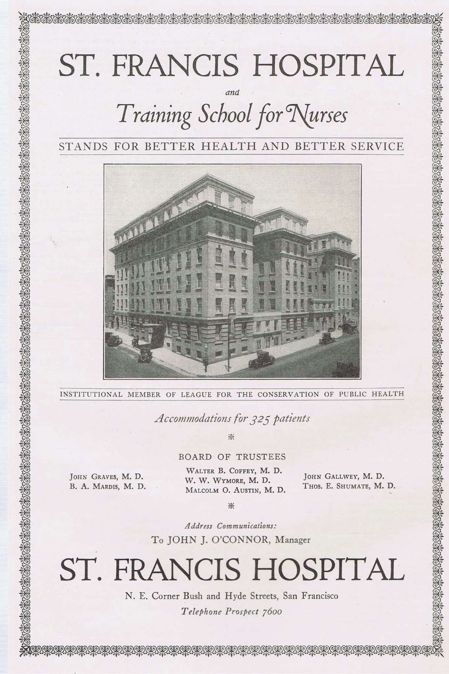 A peek at lost San Francisco - hospitals, sanitariums and institutions