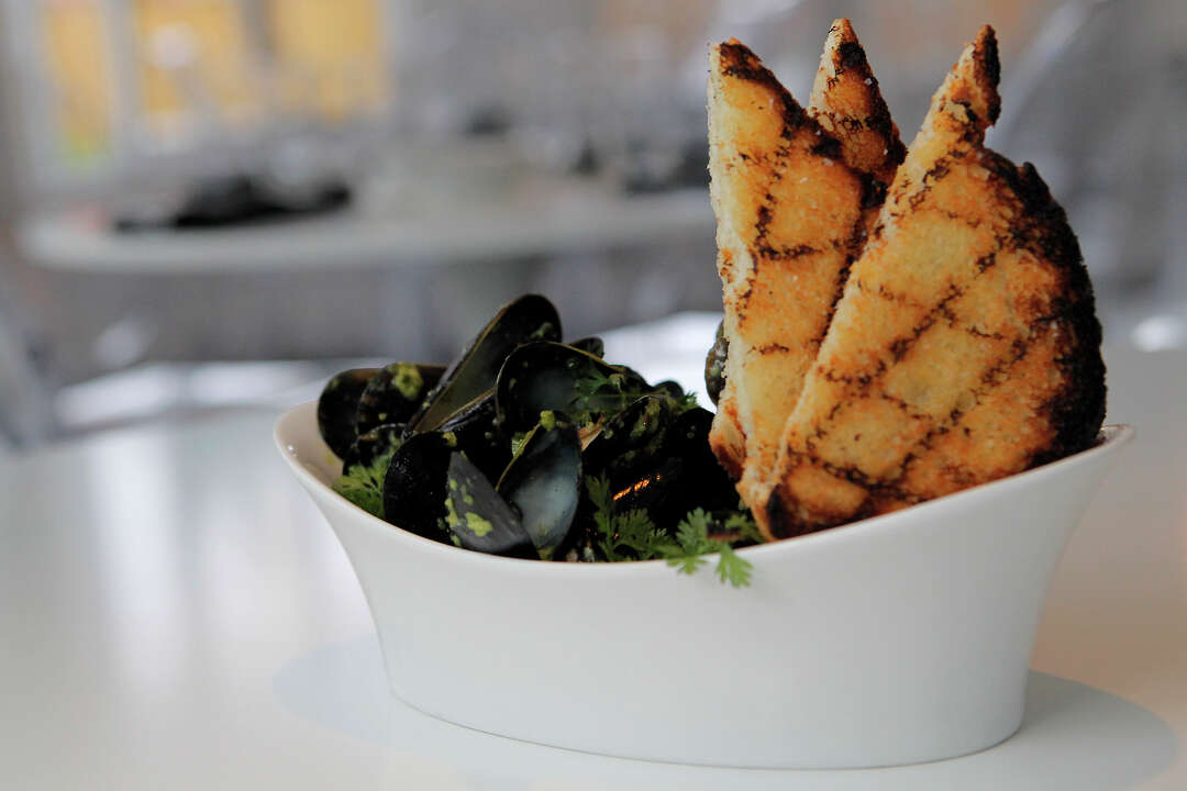 Recipe: Prince Edward Island Mussels with Green Harissa