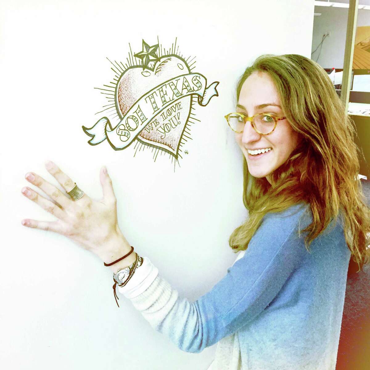 Houston Chronicle photographer finds mysterious objects at 801 Texas