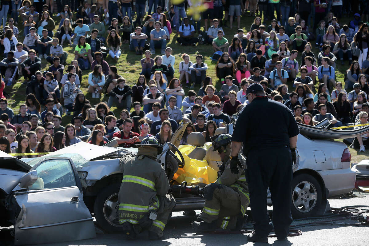 Mock accident offers first-hand look at tragedy