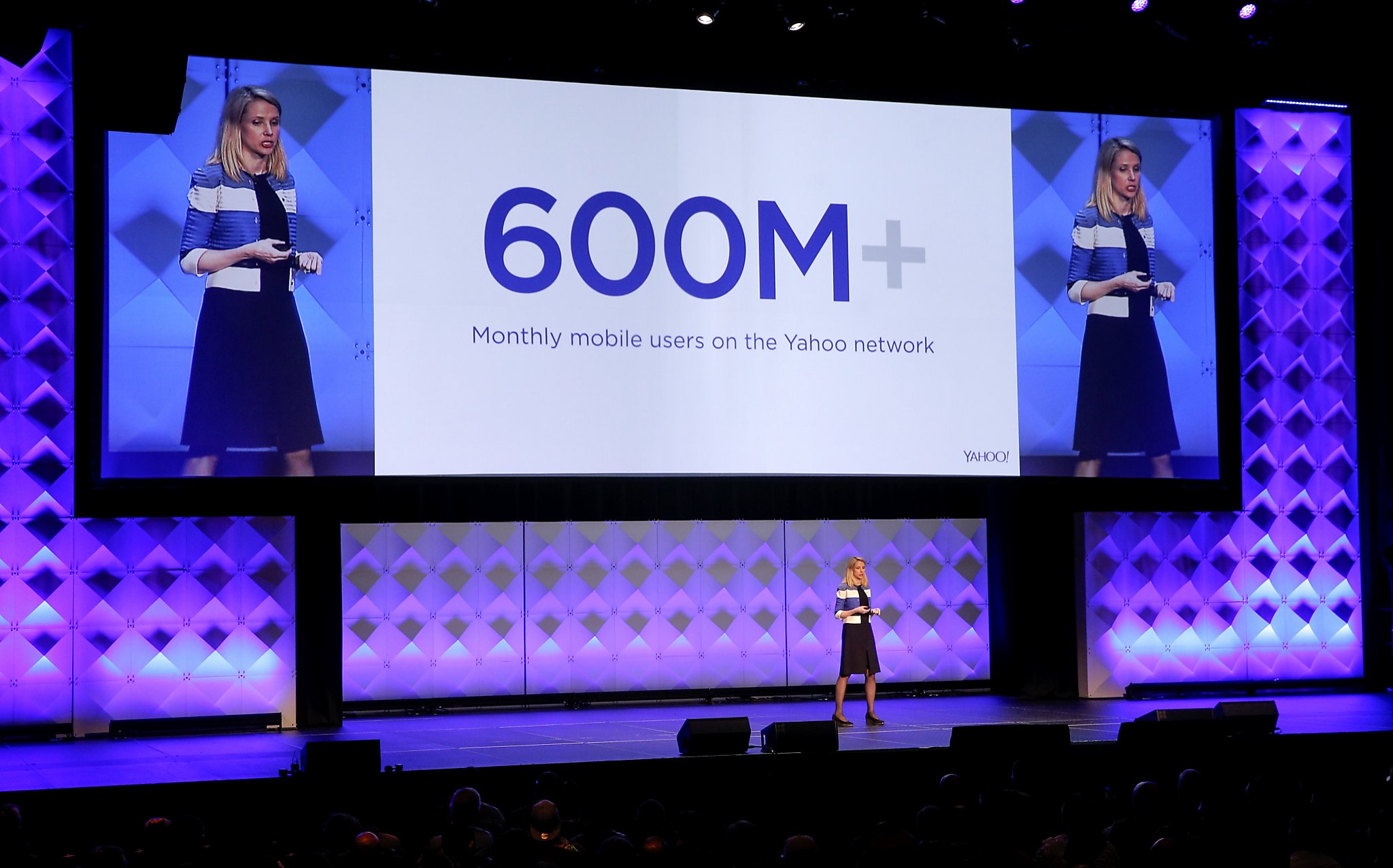 As Yahoo cuts staff, CEO Marissa Mayer courts developers