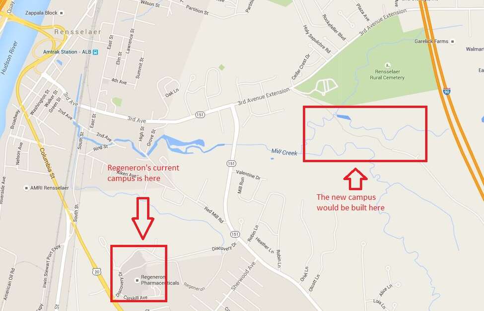 Regeneron hiring spree behind need for 2nd Rensselaer County campus