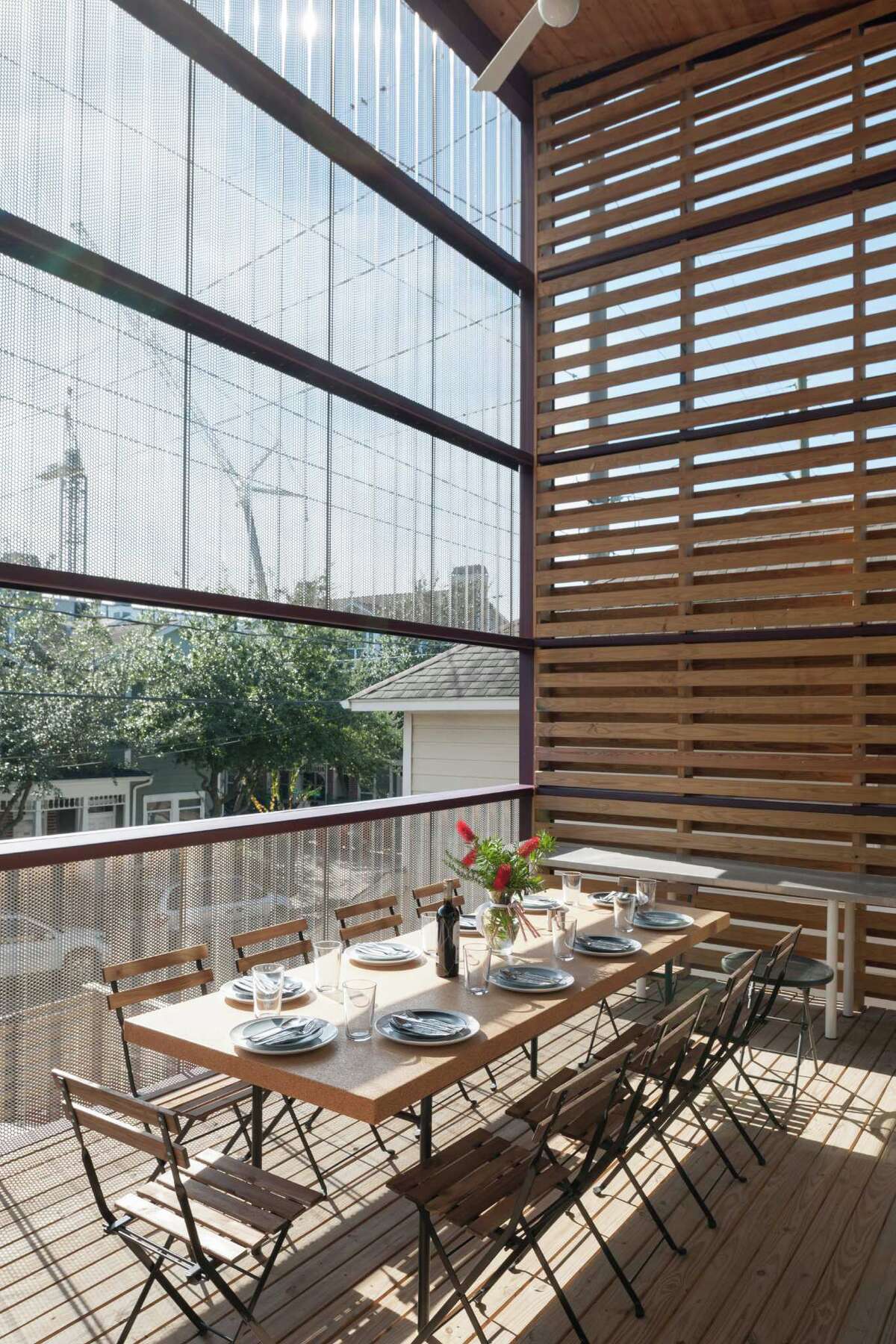 In Fourth Ward, designer builds modern 'shotgun' house