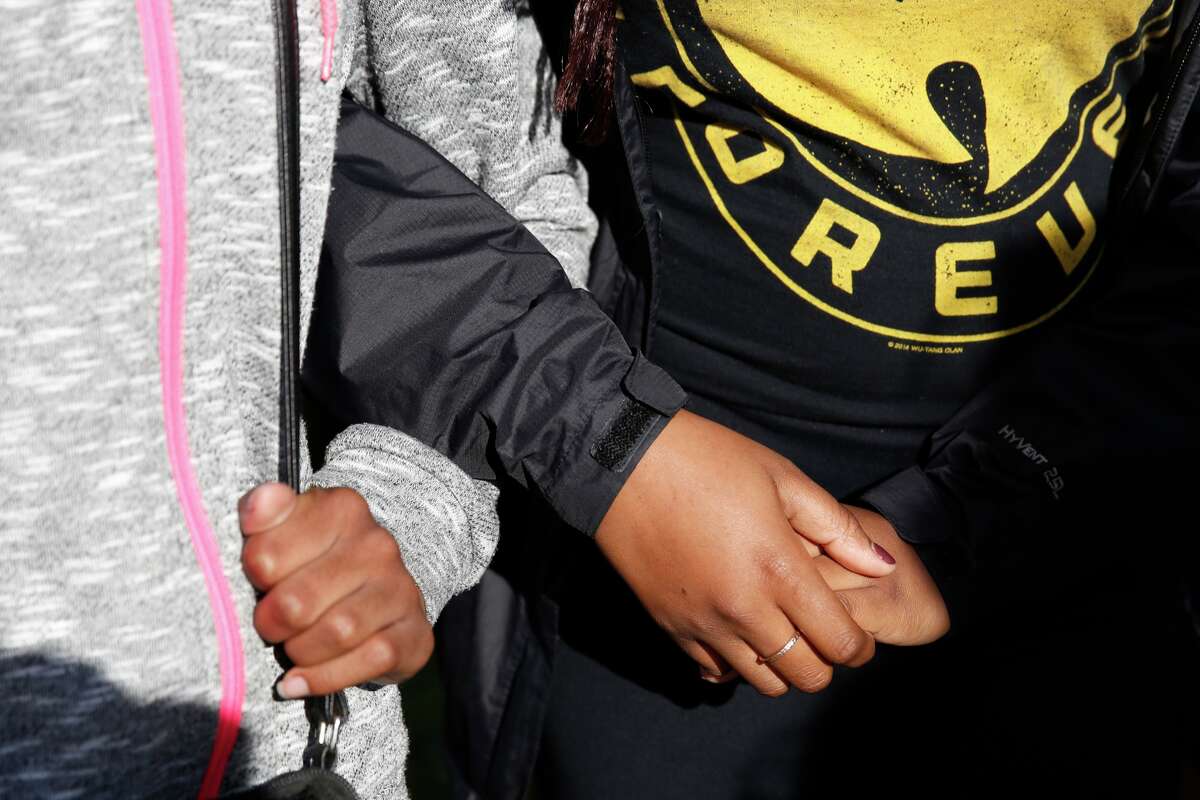 Lowell High students walk out to protest sign seen as racist