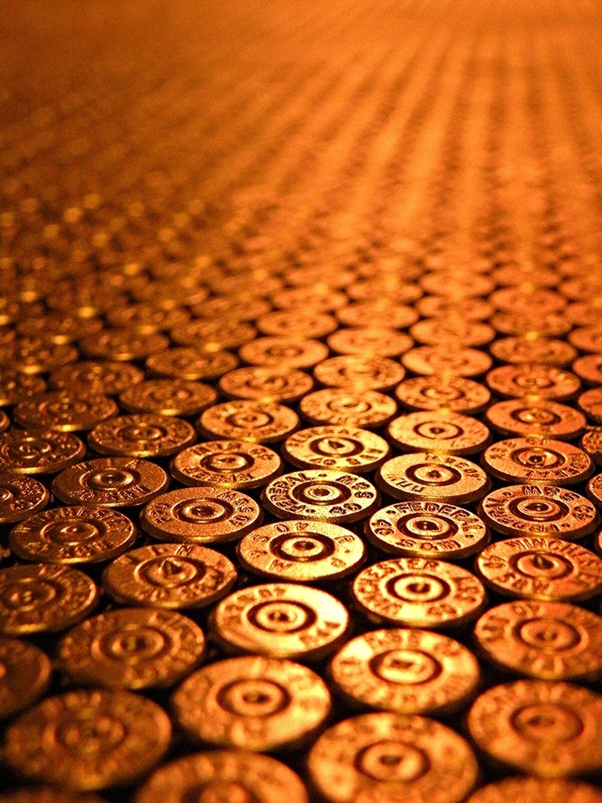 San Antonio man collects thousands of empty bullet casings to create ...
