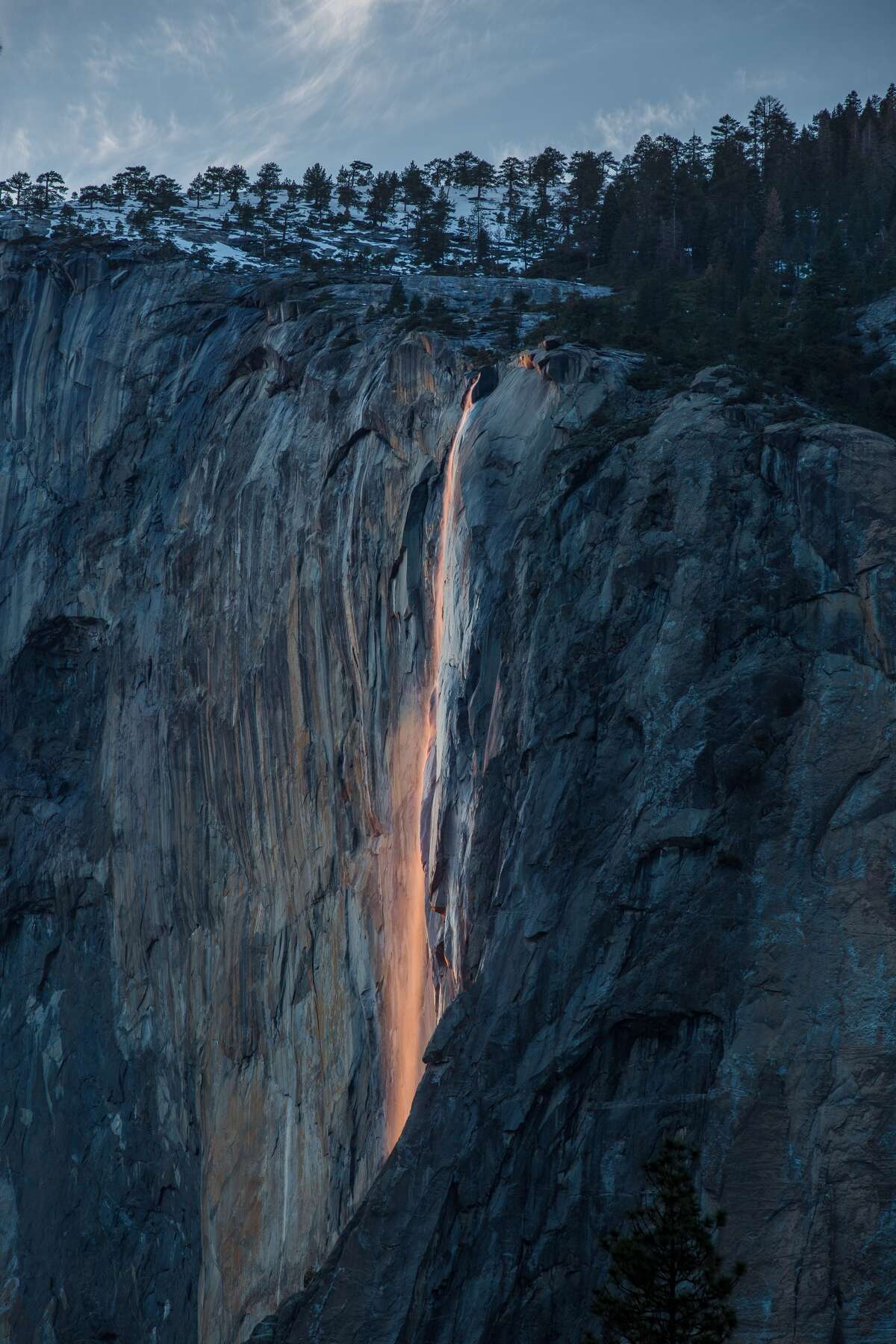 You'll have to hike if you want to see Yosemite's 'firefall' this year