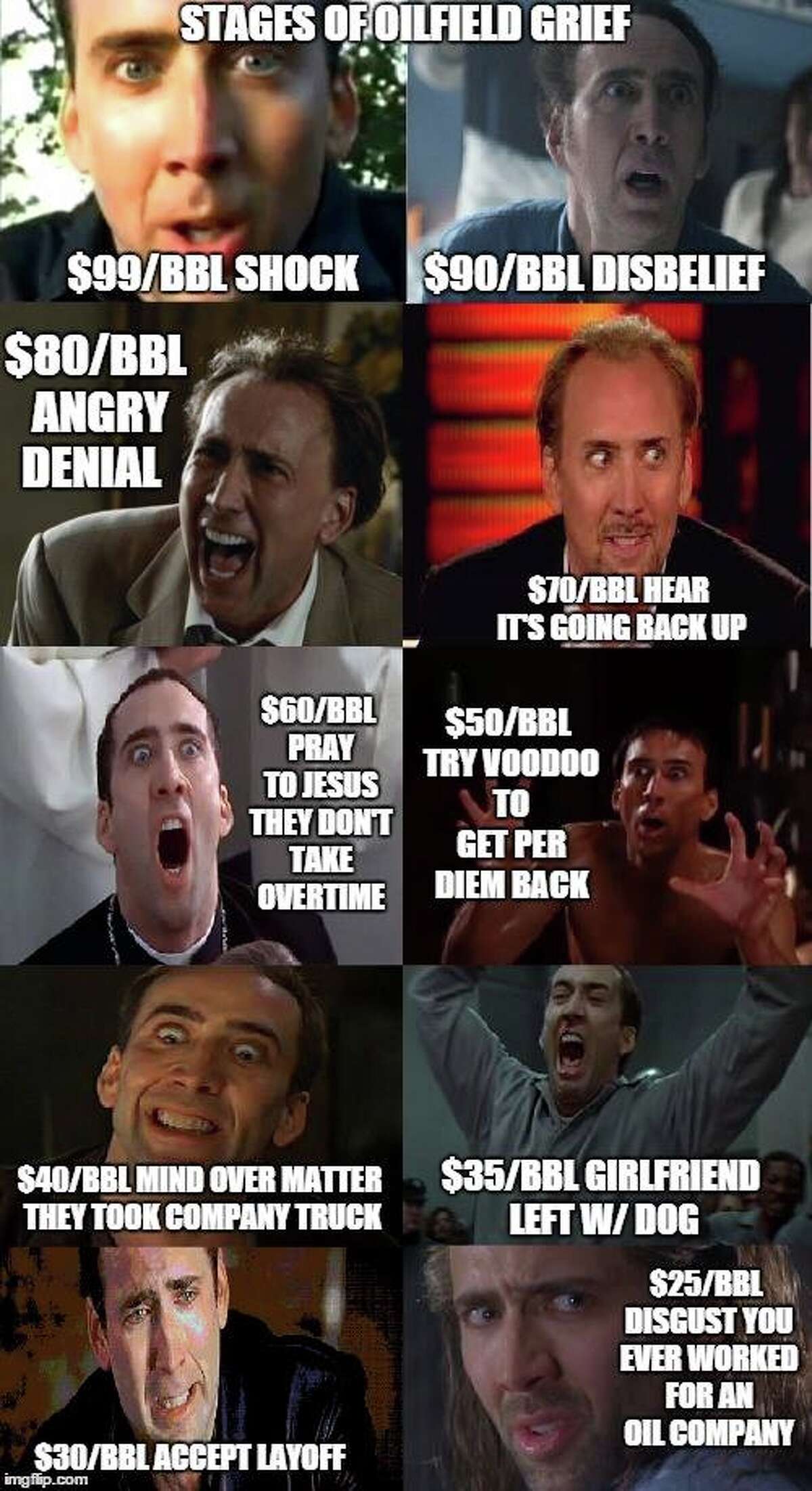 Oil memes try to ease some public anxiety over falling petroleum prices