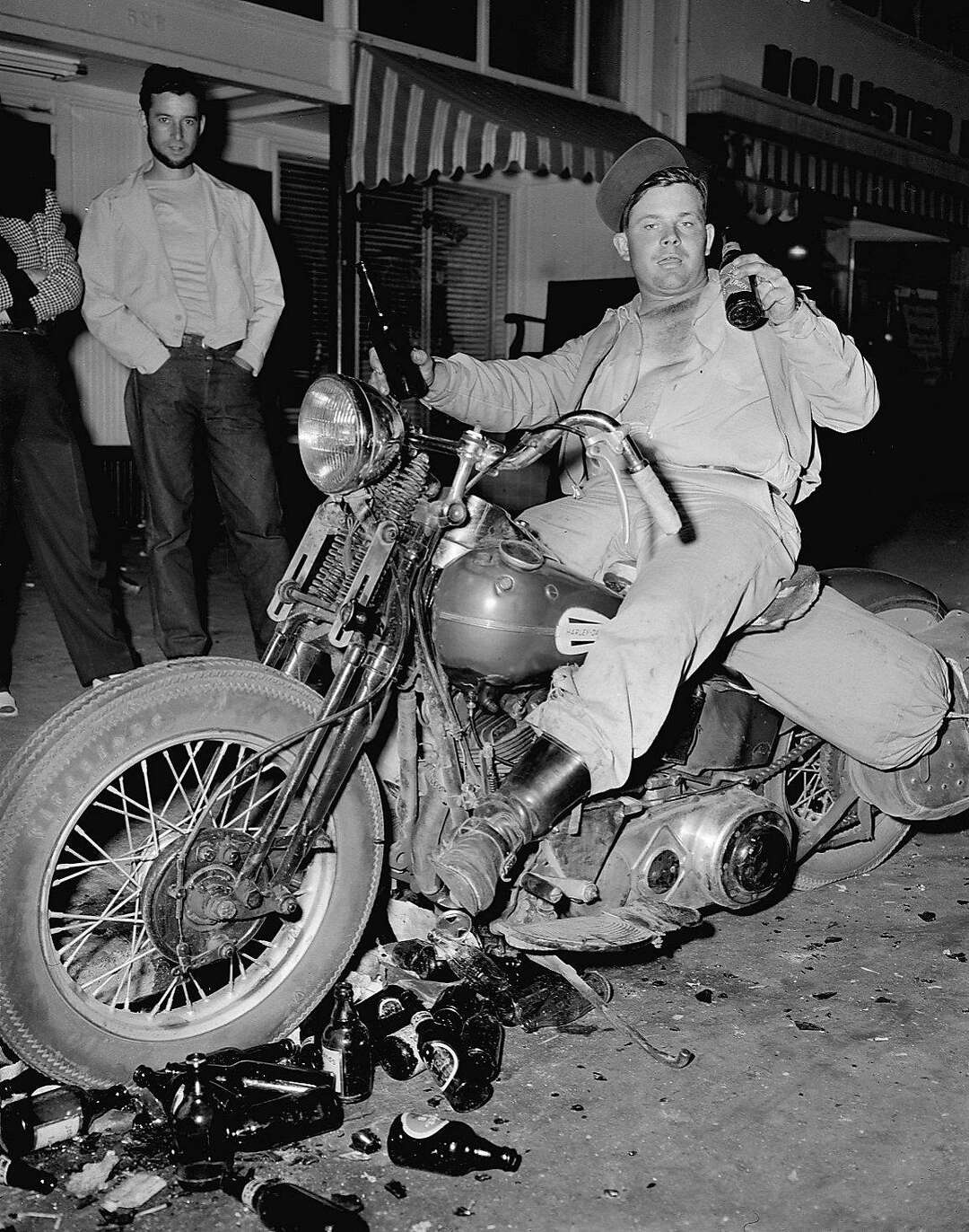These biker photos defined the boozy, bloody Hollister riots