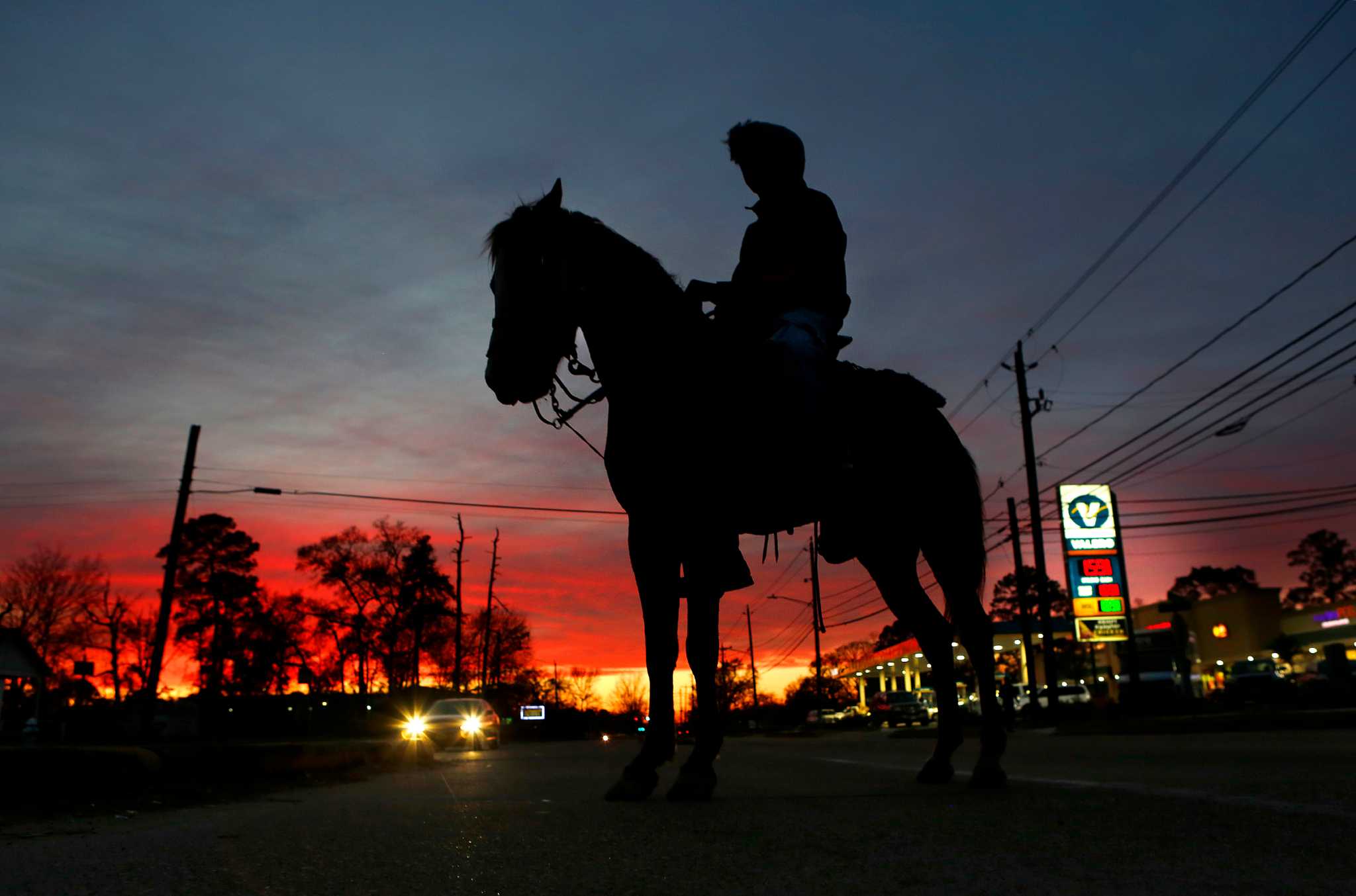 Houston teenager Cletis Love finds his path on horseback