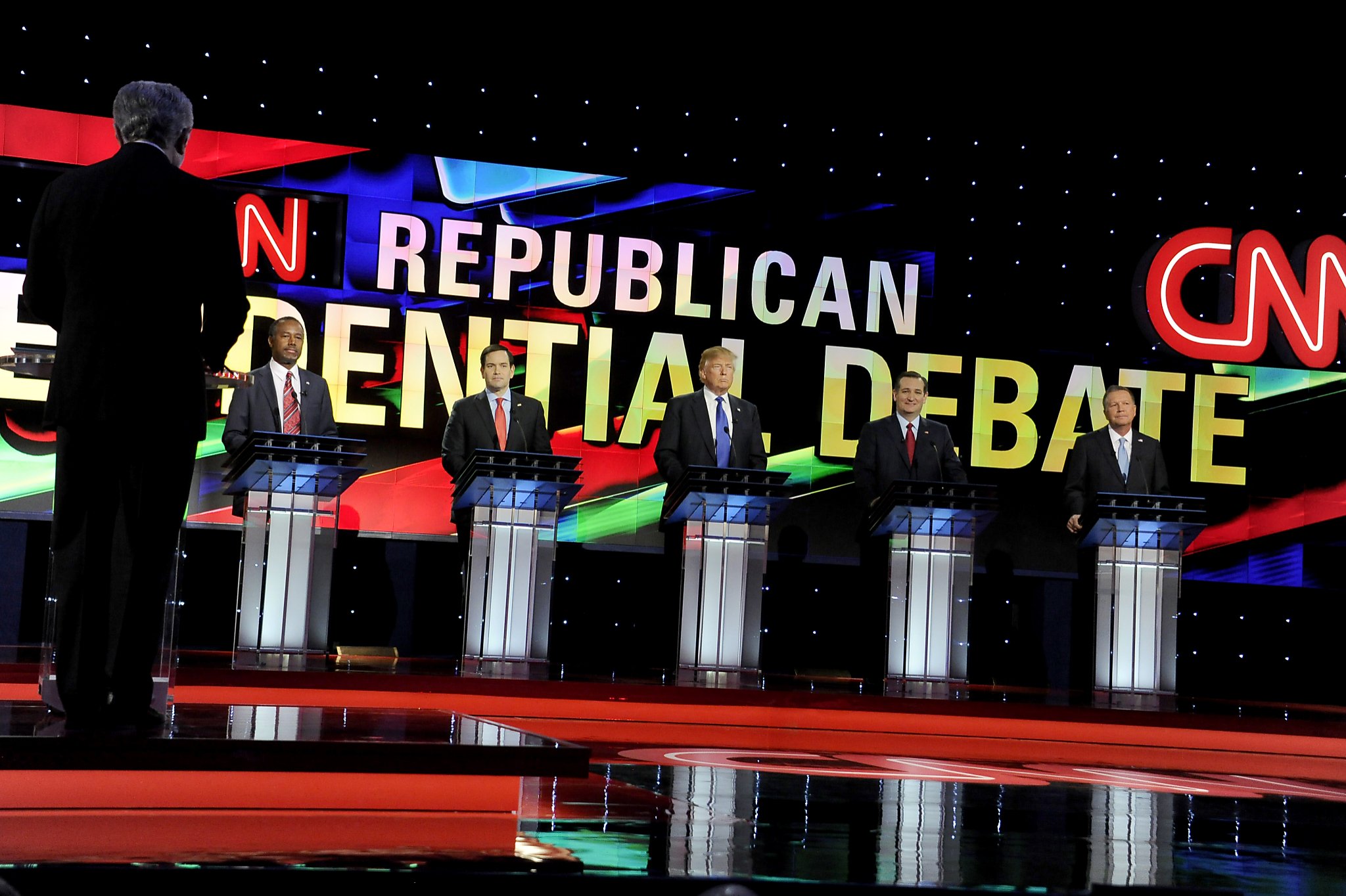 Cruz and Rubio tag-team Trump in GOP debate