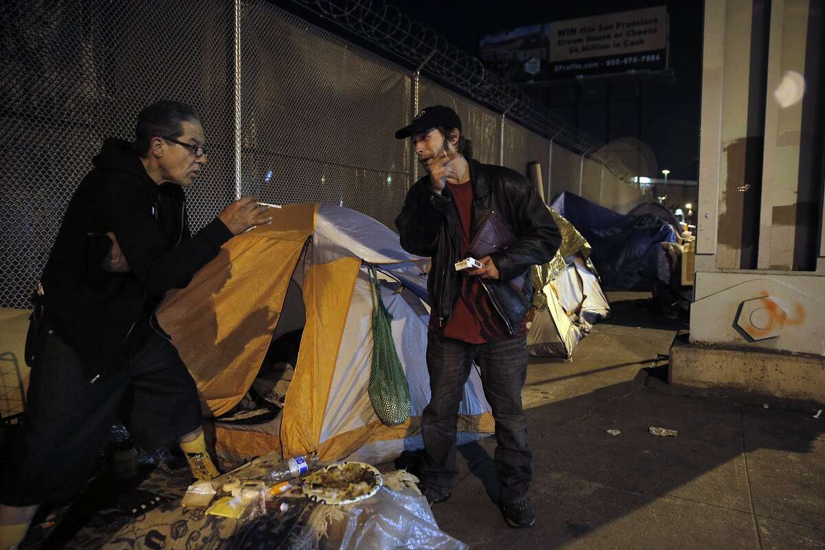 Flood of homeless in tent camp just small part of problem