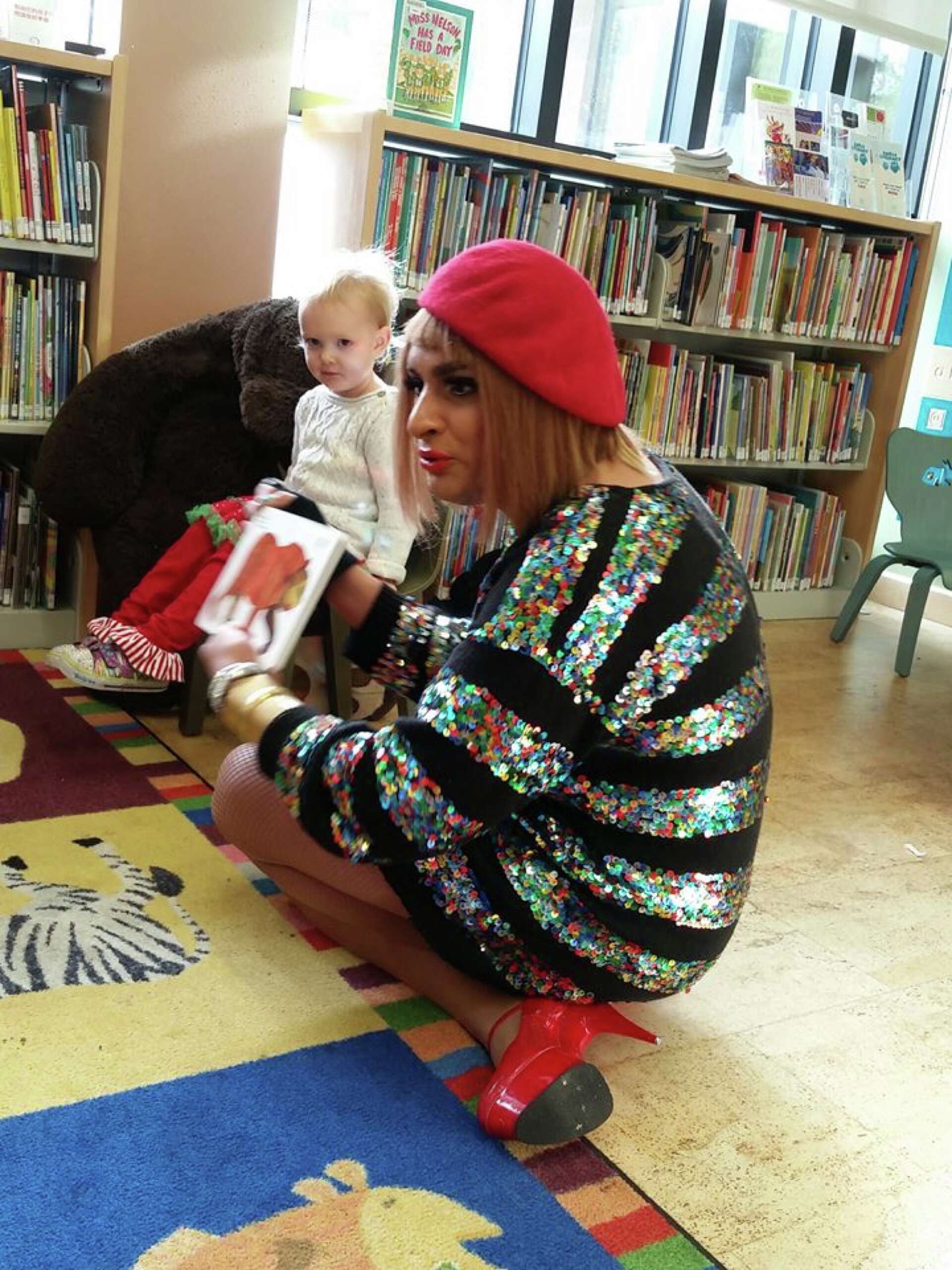 San Francisco Public Library hosts drag queen story hour for children