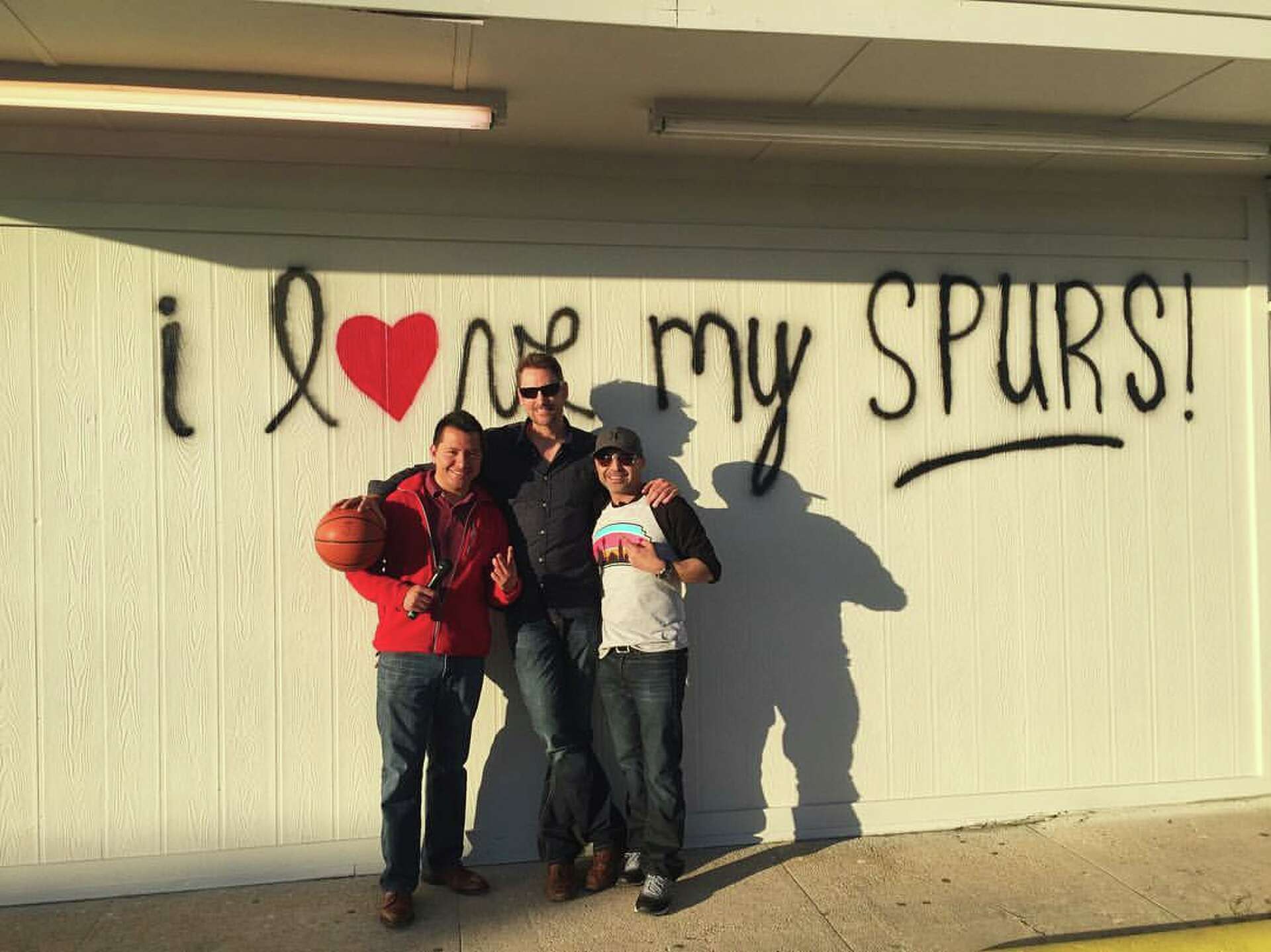 The newest Spurs-inspired wall in San Antonio is up and you're going to ...