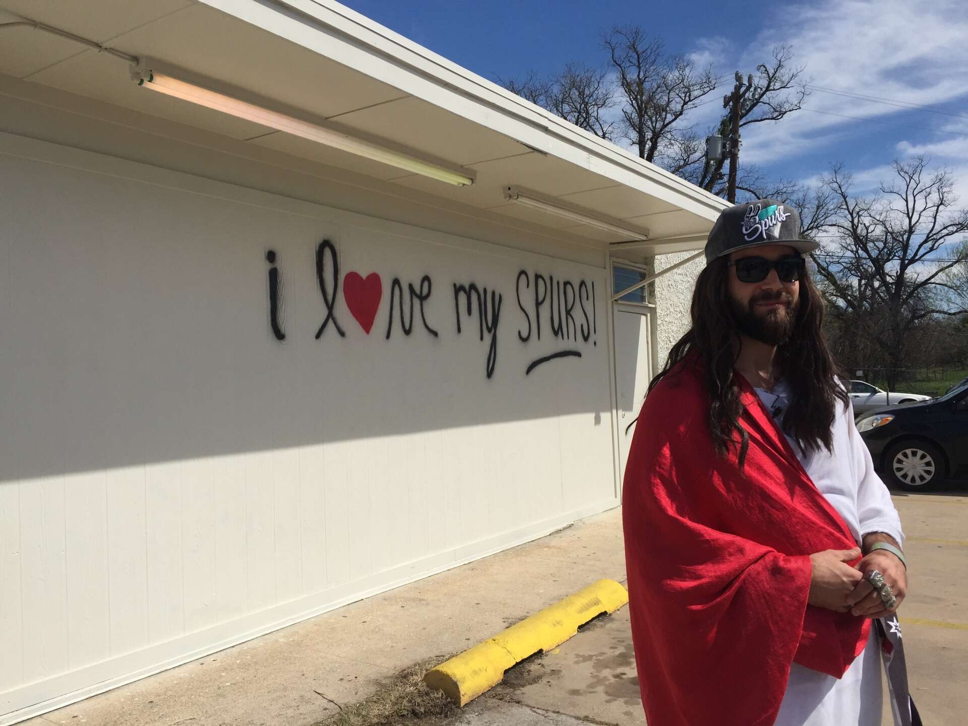 The newest Spurs-inspired wall in San Antonio is up and you're going to ...