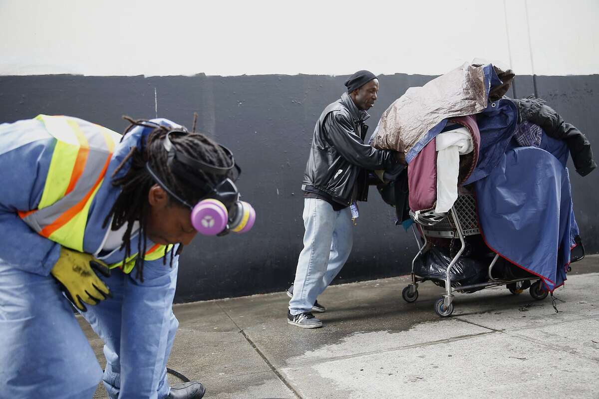 SF homeless camp shrinks as deadline for sweep passes