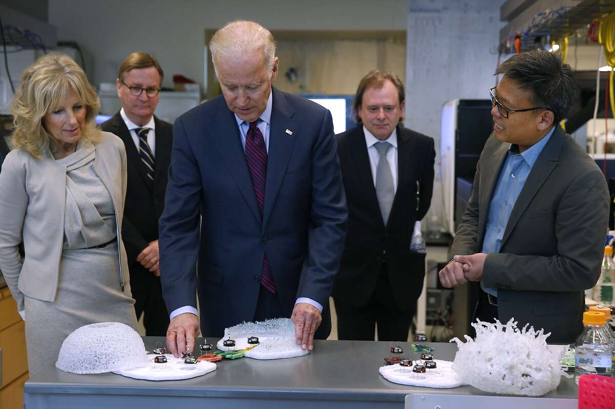 Joe Biden, wife hold cancer roundtable at UCSF