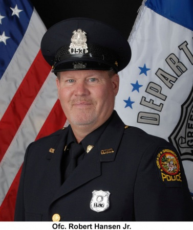 Officer Hansen retires from GPD